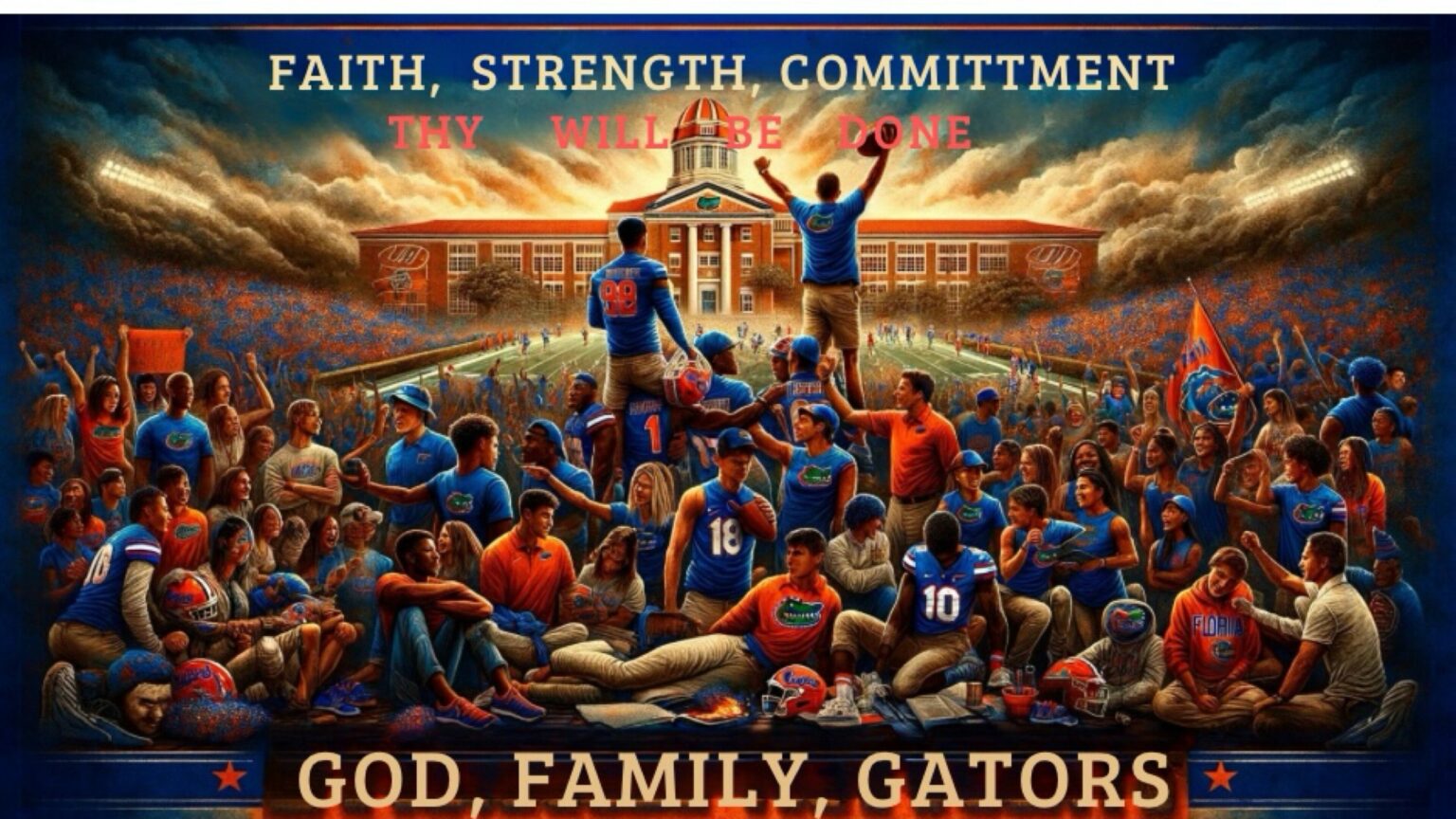 GATOR GALLERY – GOD 1st Family 2nd GATORS – ALWAYS